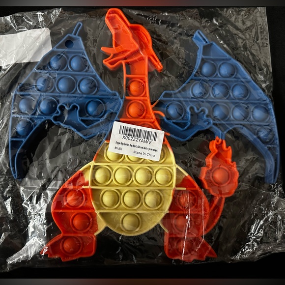 Toys | Pokmon Charizard Sensory Toy Pop It Fidget Toys | Poshmark